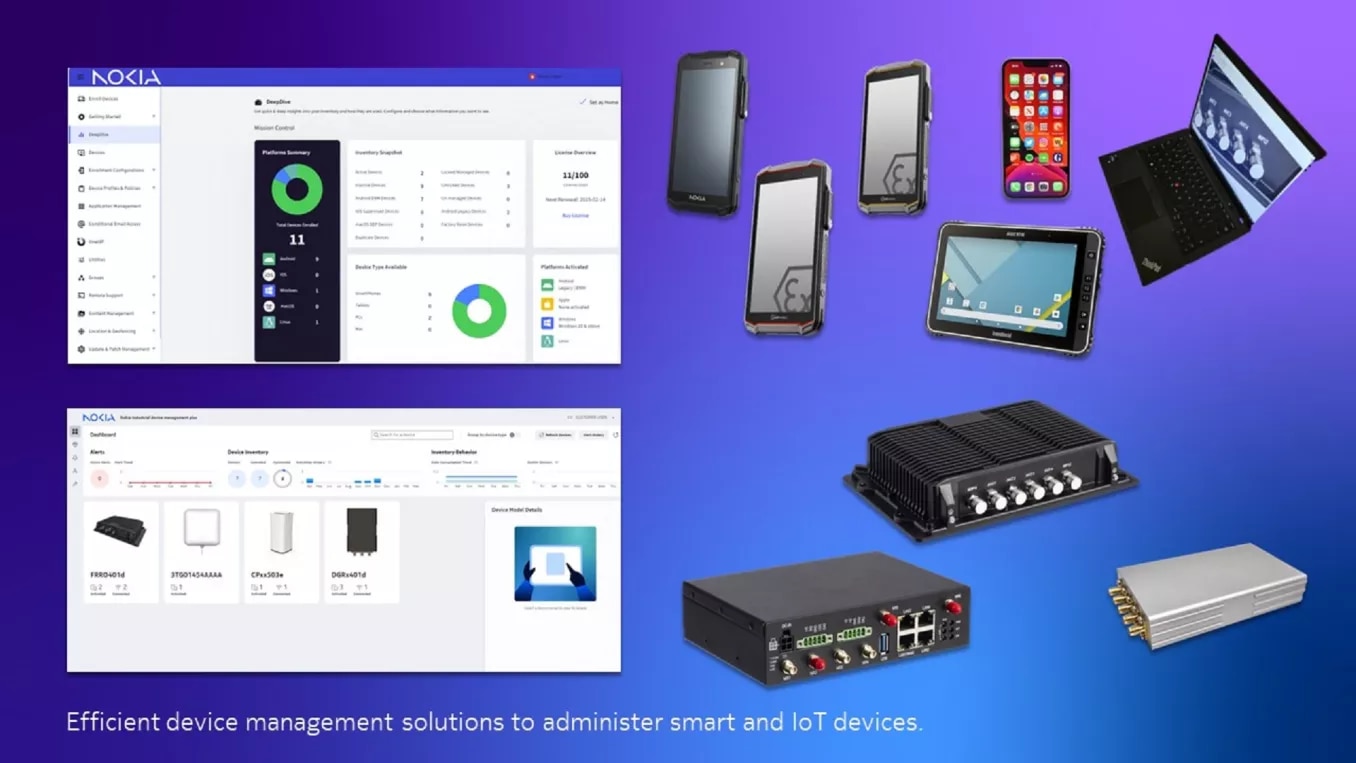 Industrial device management | Nokia